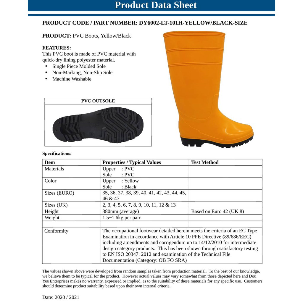 Jual PVC Boots | Shopee Indonesia