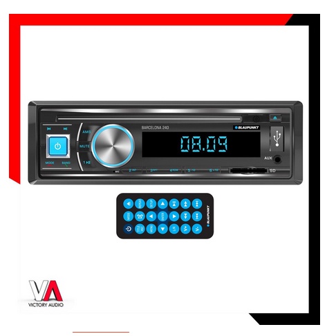 Jual Head Unit Single Din BLAUPUNKT BARCELONA 240 Bluetooth DVD SD Card ...