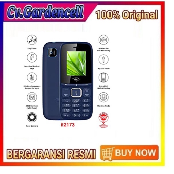 Jual Itel 2173 dual sim garansi resmi | Shopee Indonesia