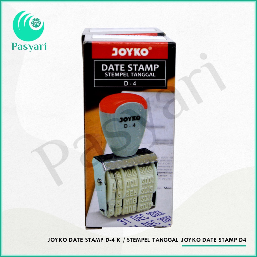 Jual Joyko Date Stamp D-4 / Stempel Tanggal Joyko Date Stamp D4 Toko ...
