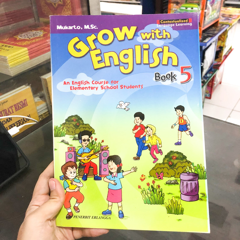 Jual Buku Grow with English Book 5 (Buku Belajar) Kelas 5 SD | Shopee ...