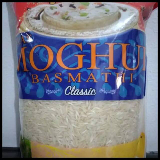 Jual Beras basmathi 2kg merk moghul/beras diet | Shopee Indonesia