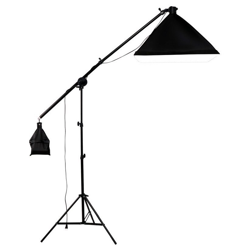 Jual Paket Boom Arm Stand Bracket Softbox bohlam stand Foto Studio ...