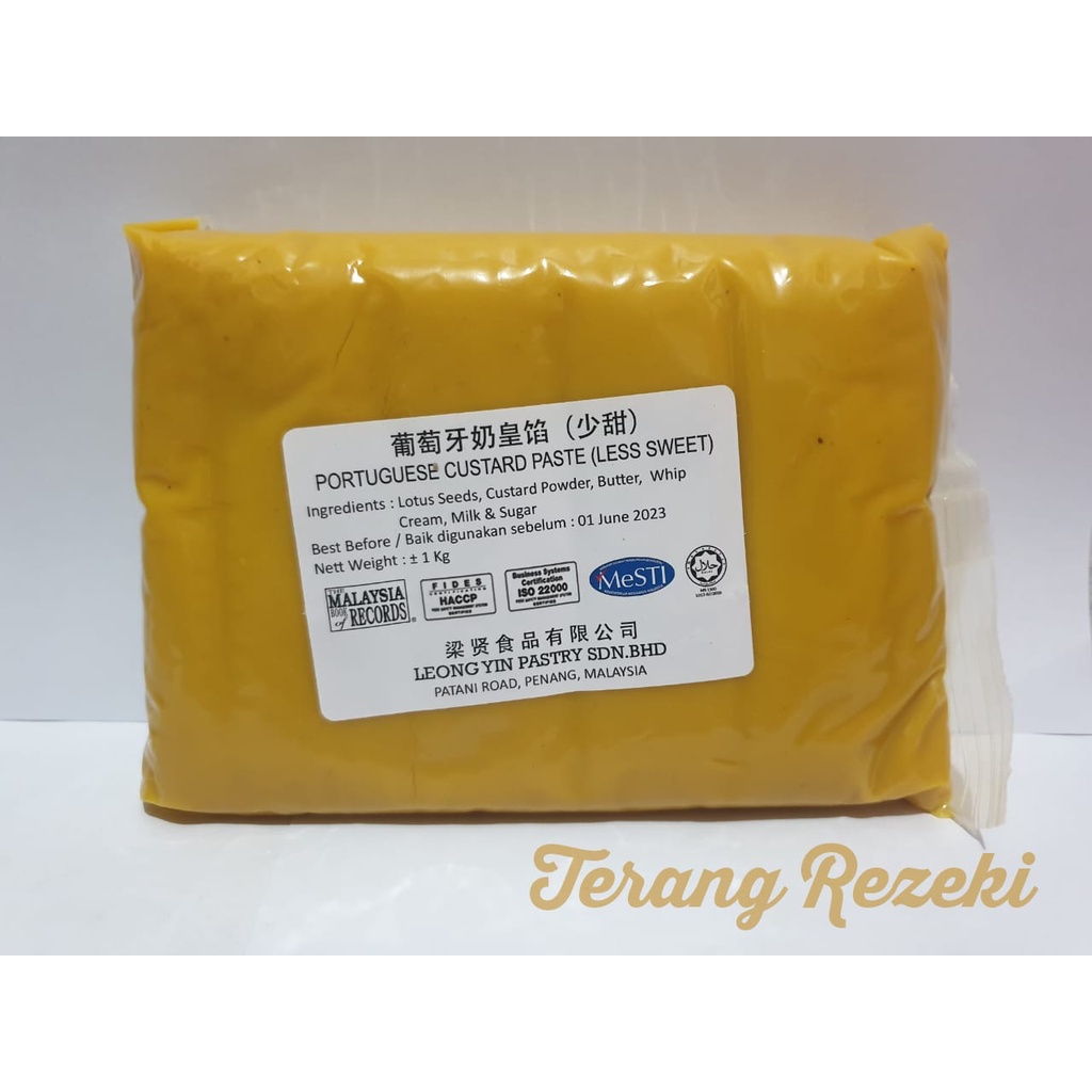 Jual Isian Kue Bulan Mooncake Pao Portuguese Eggyolk Custard Lotus ...