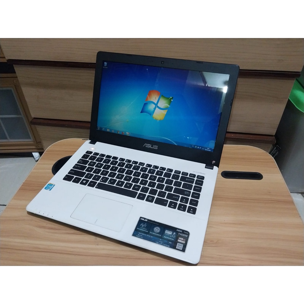 Jual laptop asus a450c intel celeron 107u 14inch 2gb ram 500gb hdd ...