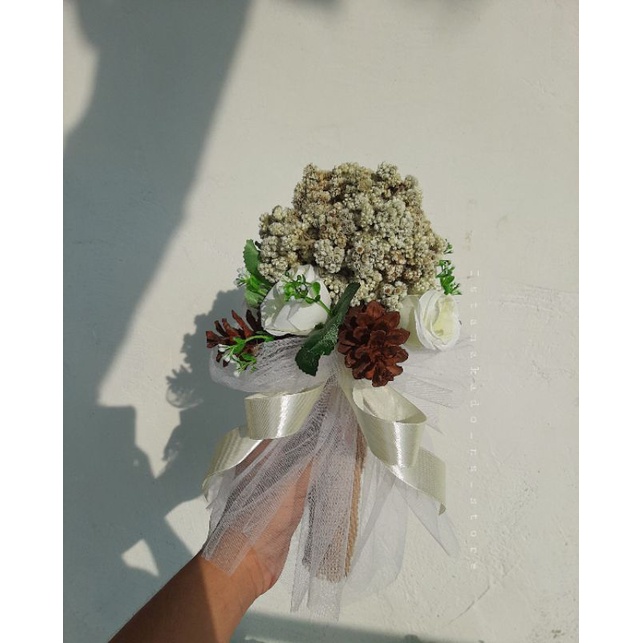 Jual Hand Bucket Wedding Bouquet Buket Pernikahan | Shopee Indonesia