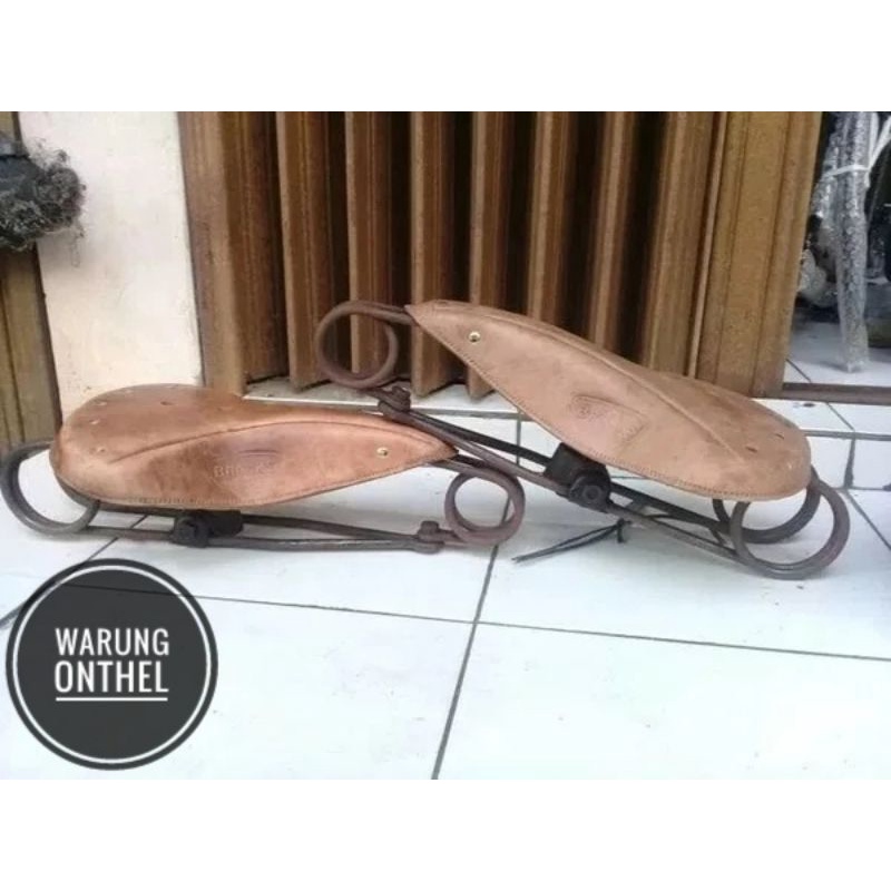 Jual SADEL KULIT SEPEDA ONTHEL - SADEL SEPEDA ONTHEL - JOK SEPEDA ...