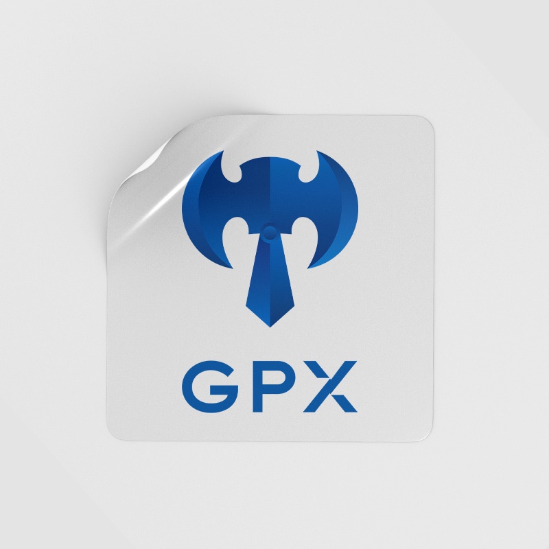 Jual Stiker Geng Kapak GPX Esports Logo Satuan Anti Air | Shopee Indonesia