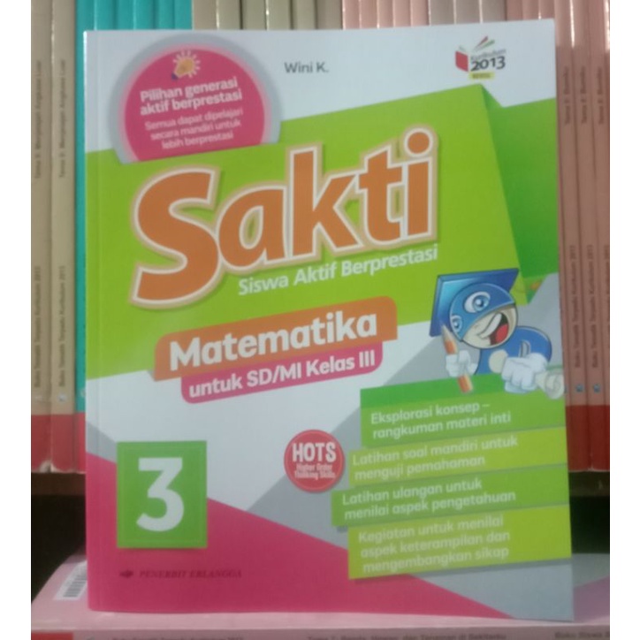 Jual SAKTI SISWA AKTIF BERPRESTASI MATEMATIKA UNTUK SD/MI KELAS 3 ...