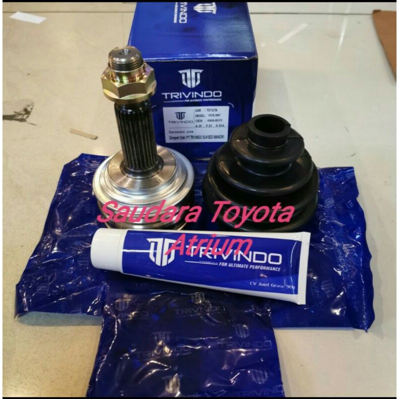 Jual Cv joint as roda luar drive shaft luar new vios gen 2 thn 2007-2012 | Shopee Indonesia