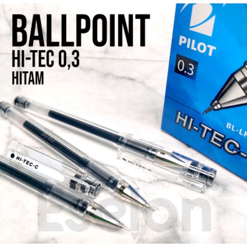 Jual Pulpen Bolpoin Pen Pena PILOT Hi-Tech 0.3 ASLI untuk Maknai Kitab ...