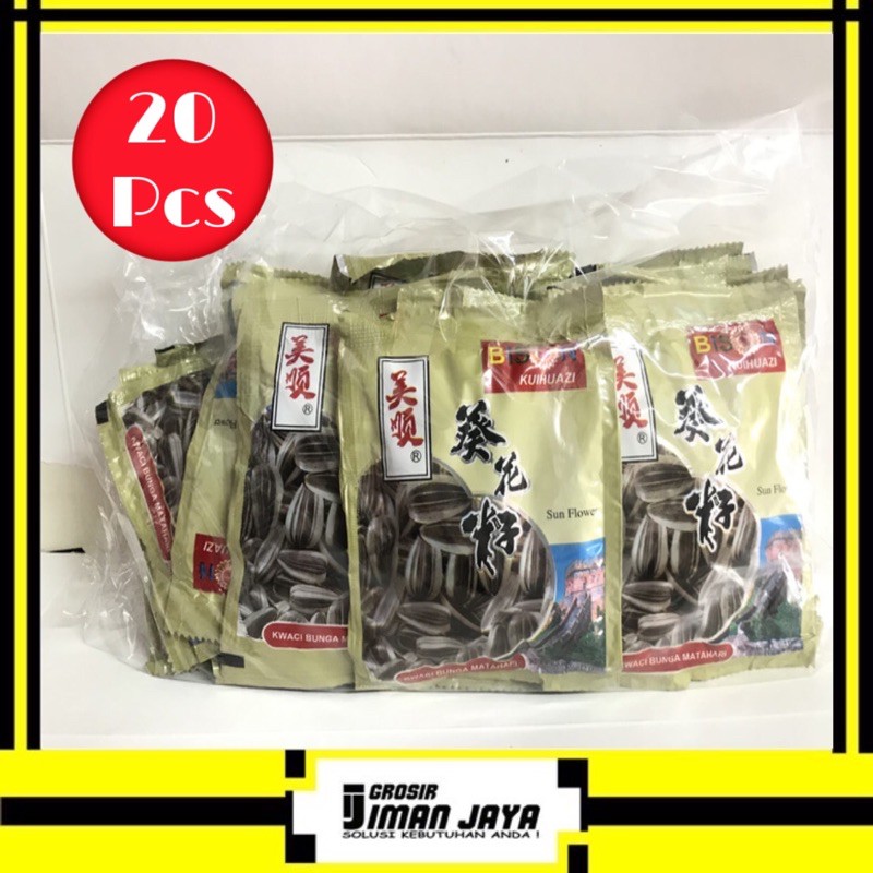 Jual Kwaci Bison Kuaci 1 Pak (20 Pcs) | Shopee Indonesia