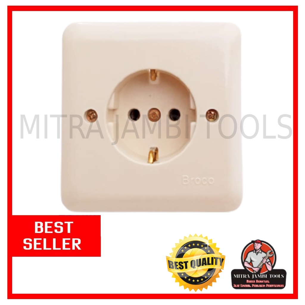 Jual IB BROCO STOP KONTAK 5511U | Shopee Indonesia