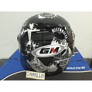Jual Helm GM Evo News Black | Shopee Indonesia