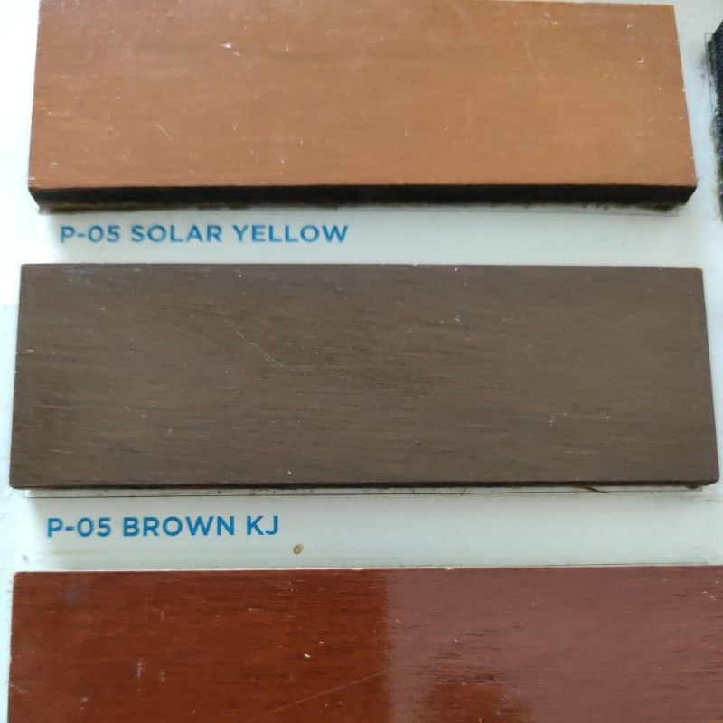 Jual 1 Liter Cat vernis kayu exterior dan interior P05 politur kayu ...