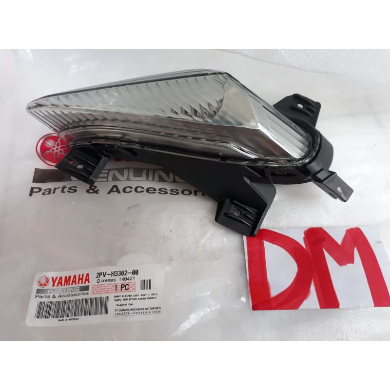 Jual Lampu sein sen reting depan kanan Jupiter Mx 150 Mxking Mx king 2PV-H3302-00 asli original ...