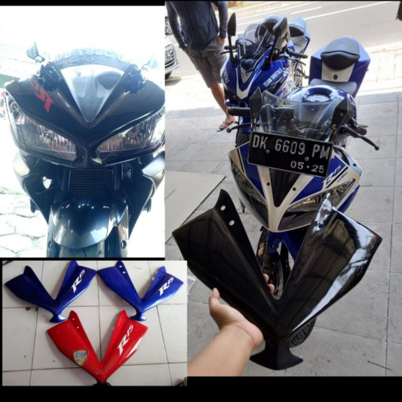 Jual r15 v1 v2 WINGLET dan TOPENG r15 v1 v2 | Shopee Indonesia