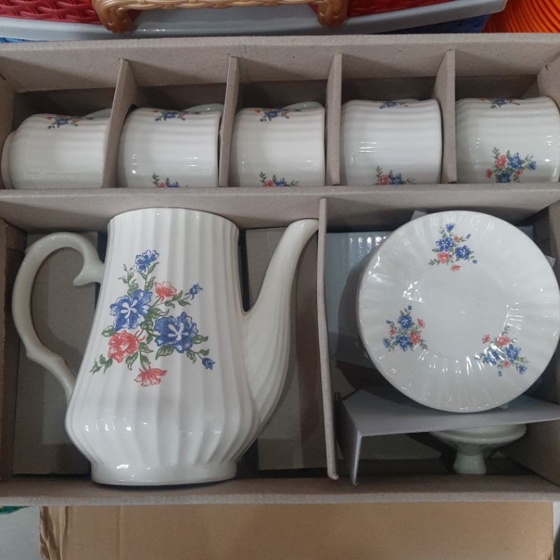 Jual SALE!! COFFE SET NAPOLEON 12 PC / TEA SET / GELAS CANGKIR SET ...