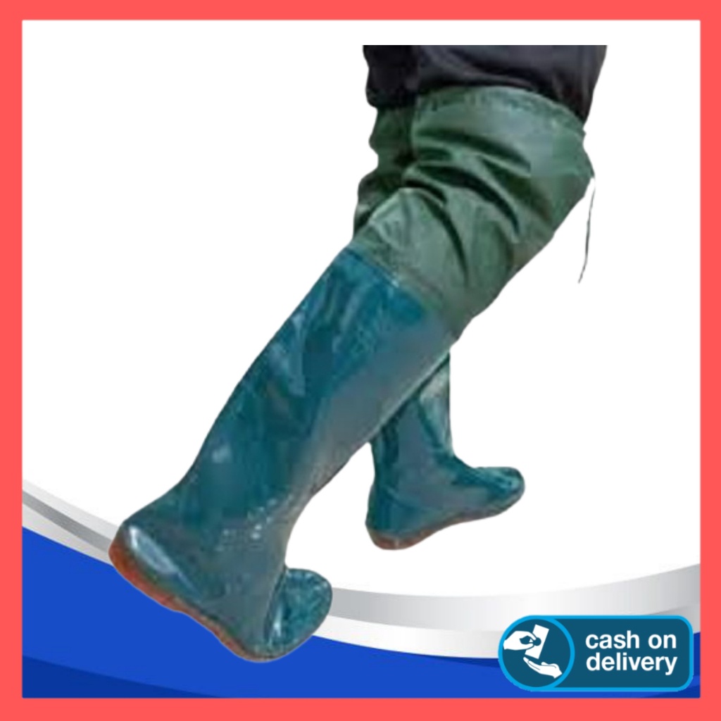 Jual SEPATU BOOTS BOT BOOT SAWAH PETANI PETERNAKAN KARET PANJANG ANTI ...