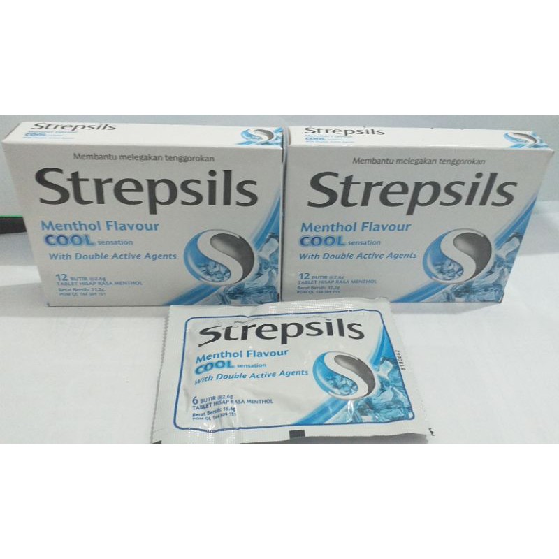 Jual Strepsils Cool, Original dan Honey & Lemon Isi 6 | Shopee Indonesia