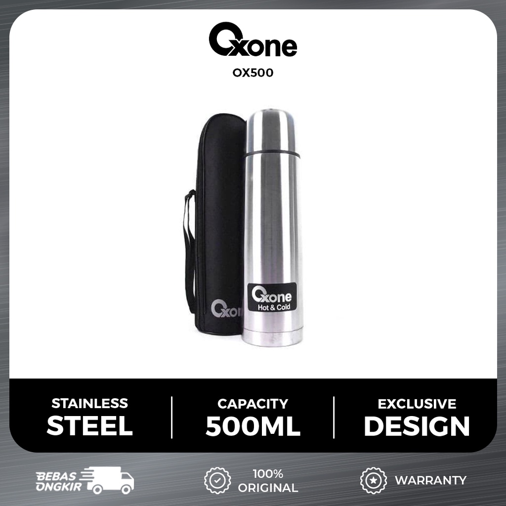 Jual Oxone OX500 Thermos Tumbler Vacuum Flask 500ML Stainless Original ...