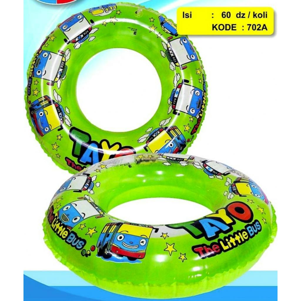 Jual balon renang bulat 60 cm / ban renang anak bulat / pelampung anak ...