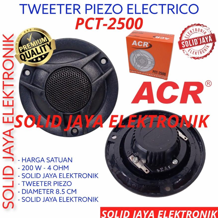 Jual Twitter Tweeter Acr Pct-2500 Tweeter Piezo Electrico Elektric Acr ...