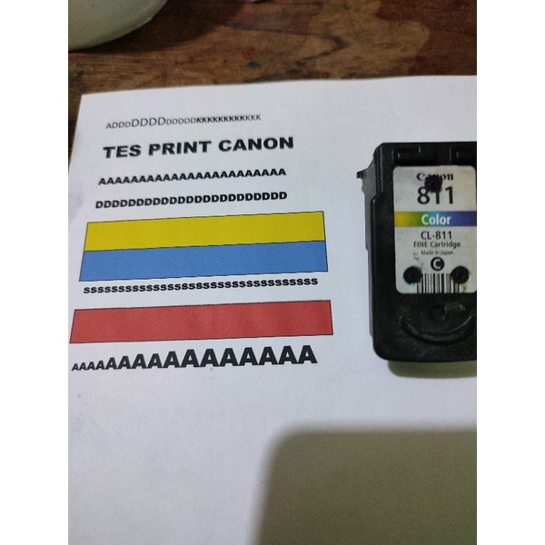 Jual Tinta printer, ip 2770, 811 secon, bekas, siap pakai... | Shopee ...