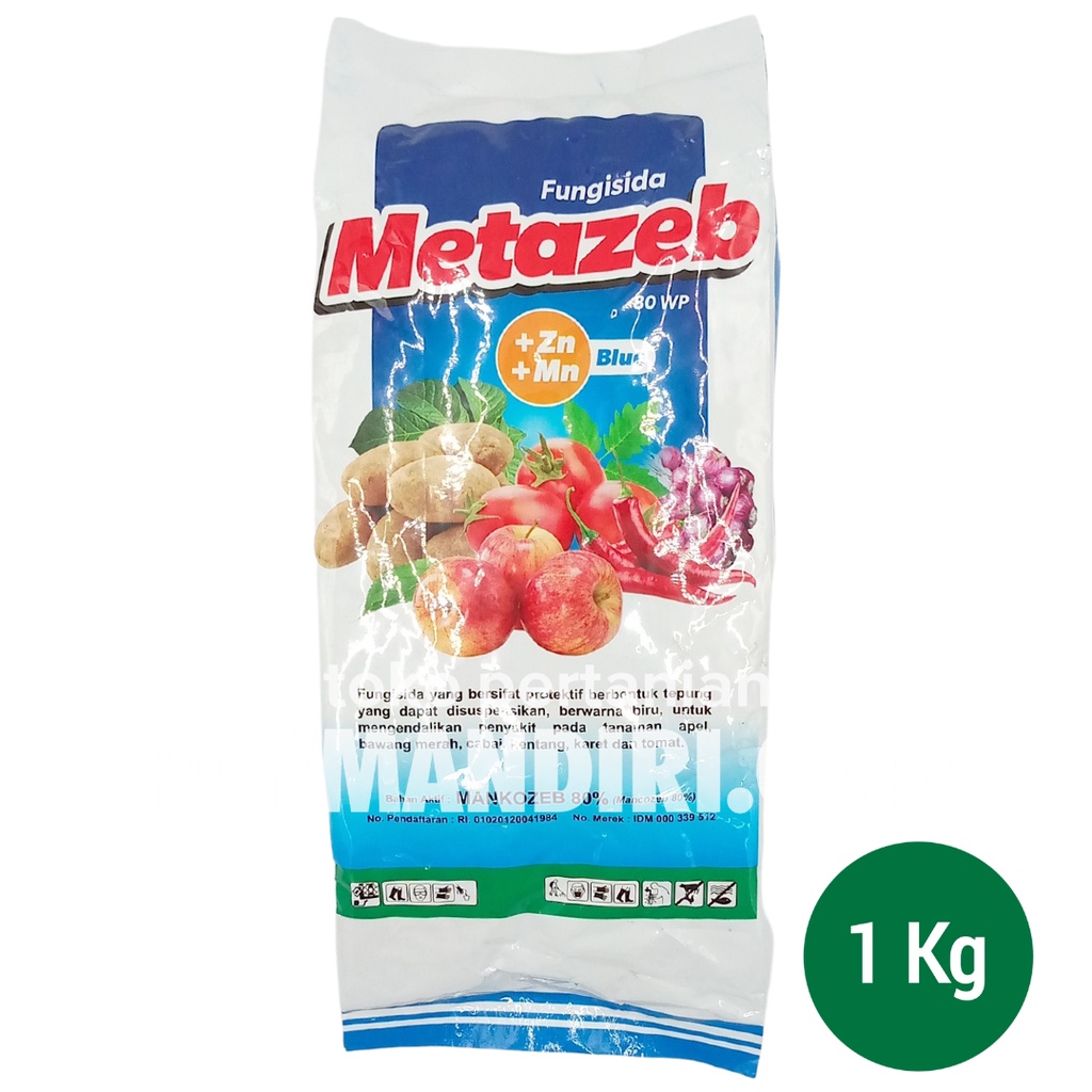 Jual Fungisida Metazeb Blue 80WP @1 kg | Shopee Indonesia