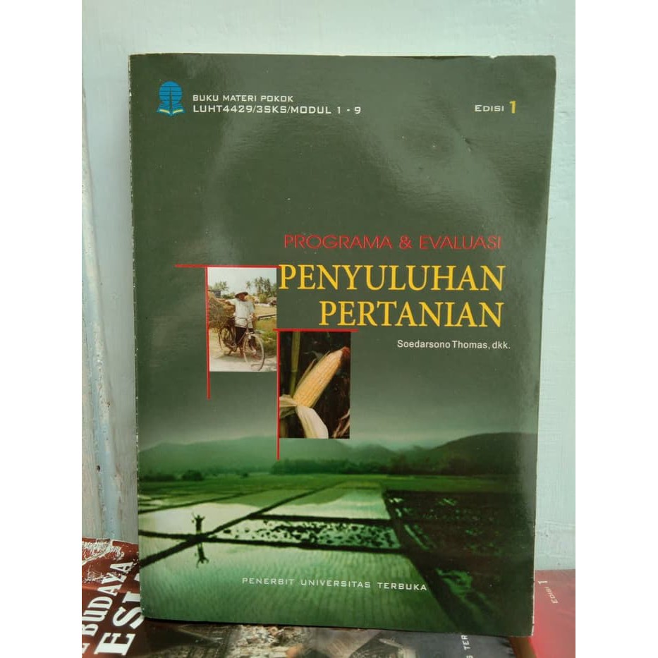 Jual Buku Materi Pokok Programa Dan Evaluasi Penyuluhan Pertanian Edisi ...