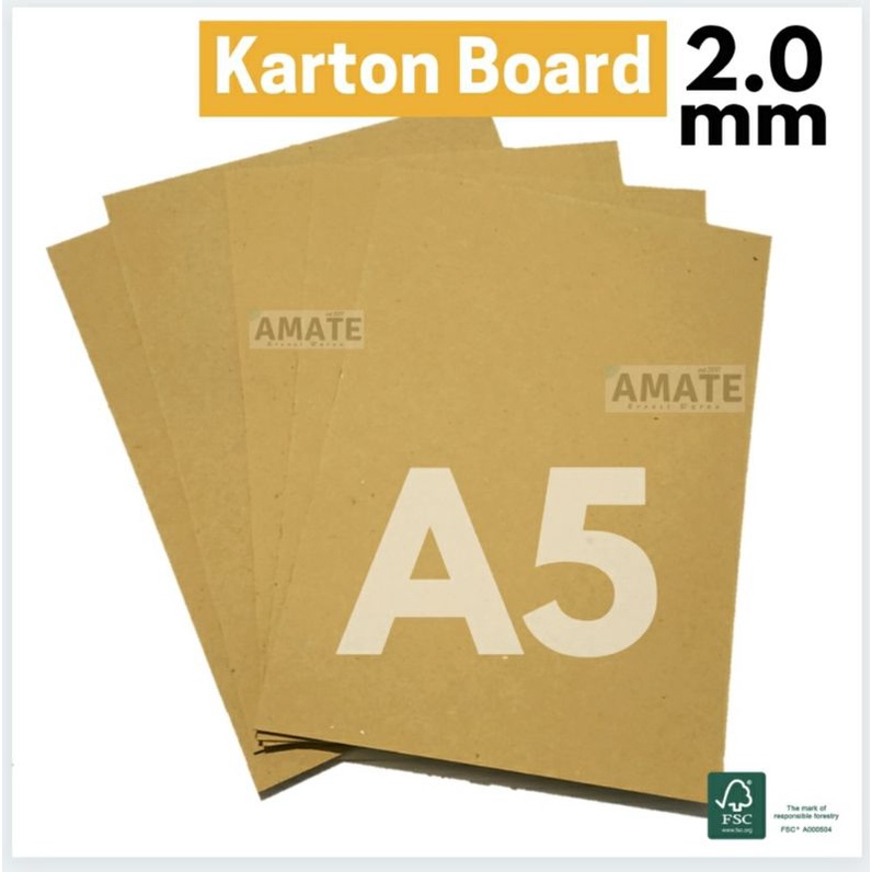 Jual Karton Board Kuning No30 - 2 mm A5 (satuan) Yellow Board | Shopee ...