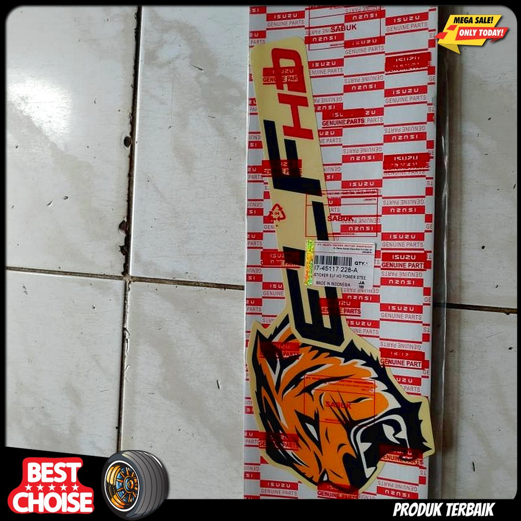 Jual Sticker Harimau - Stiker Macan Isuzu Elf Nkr71 | Shopee Indonesia