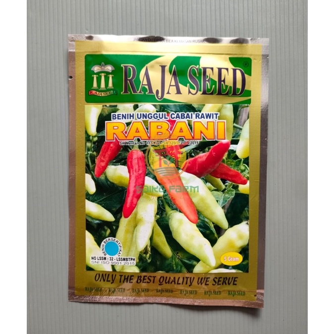 Jual Benih Unggul Cabai Rawit Rabani Raja Seed 5g | Shopee Indonesia