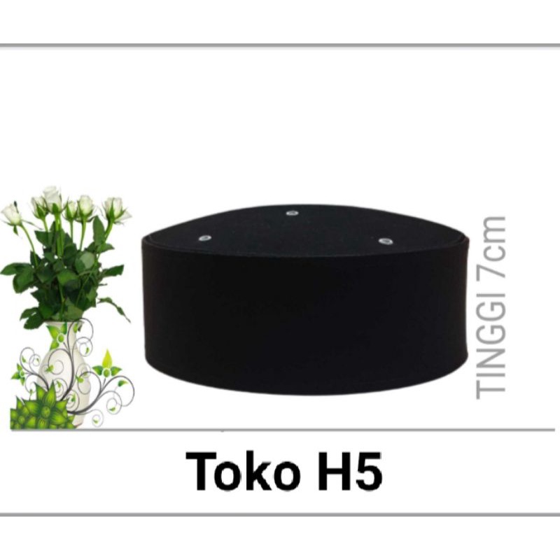 Jual peci hitam songkok piber kopiah pria dewasa tinggi 7cm | Shopee ...