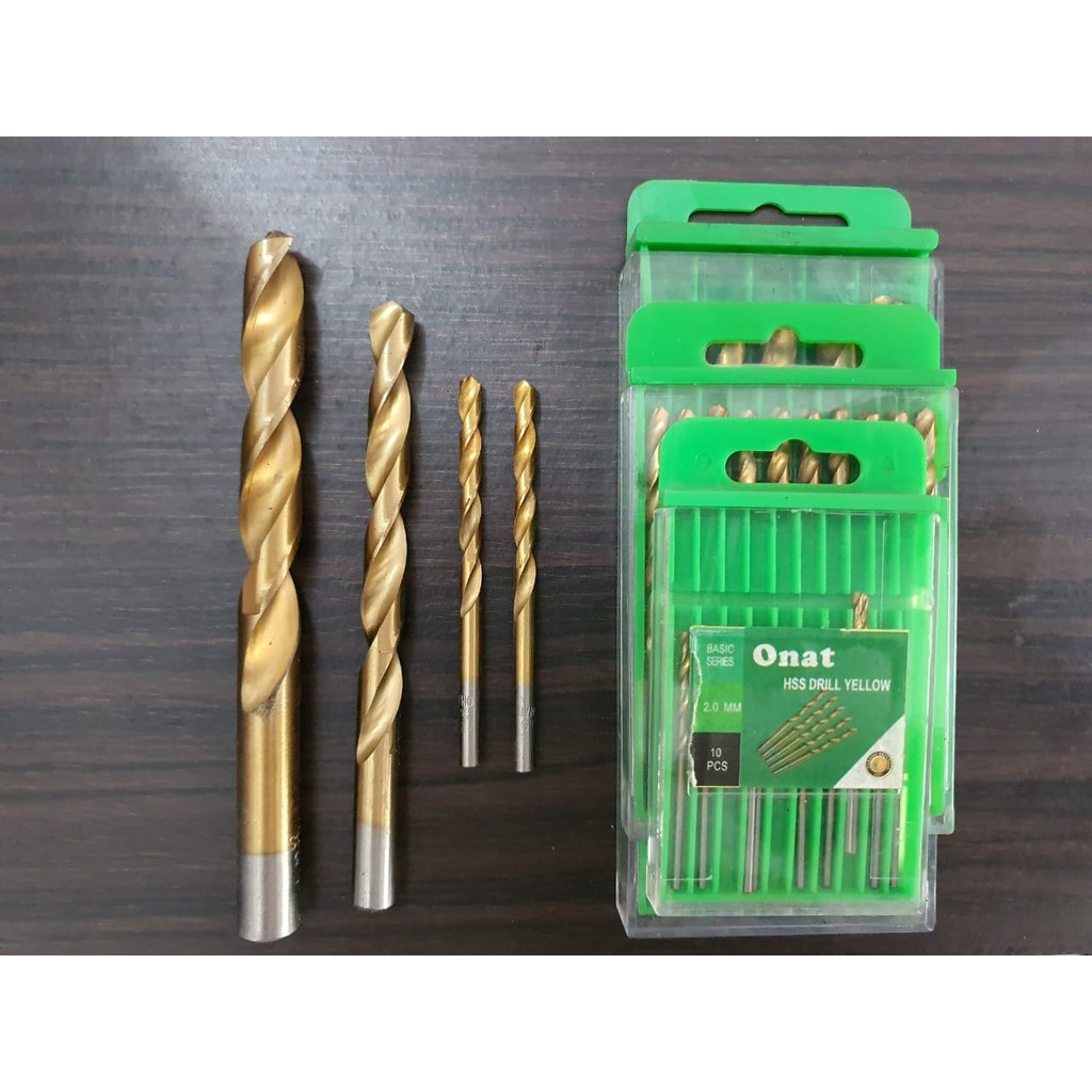 Jual ONAT MATA BOR BESI KUNING / MATABOR BESI ONAT 6MM - 13MM | Shopee ...