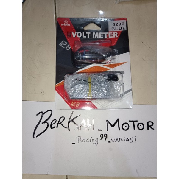 Jual DIGITAL VOLT METER universal / VOLTMETER PREMIUM WATERPROOF 12V DC ...