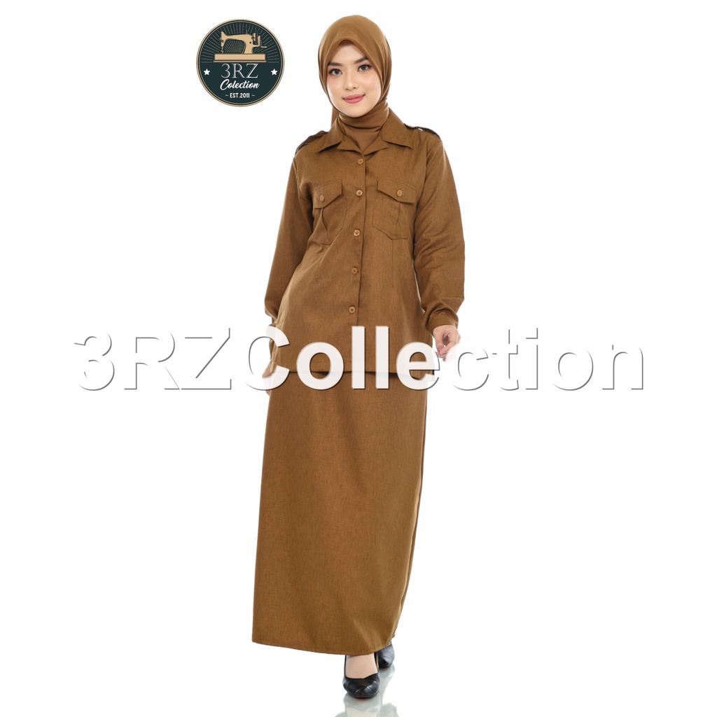 Jual Seragam Khaki Pns Wanita Baju Dinas Pemda Wanita Seragam Pns Wanita Setelan Pns Wanita Saku ...