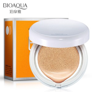 Jual (BB CUSHION) BIOAQUA BRIGHTENING LIQUID FOUNDATION BB CREAM AIR ...
