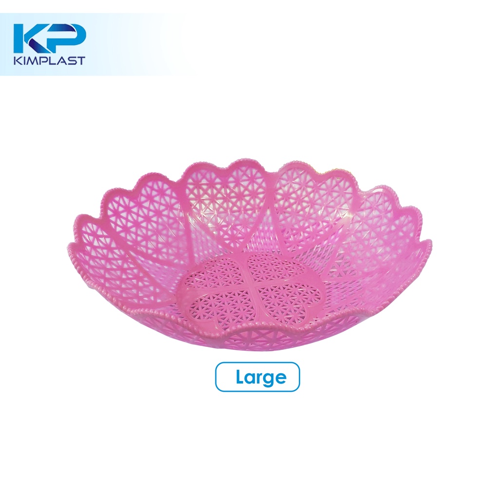 Jual KIMPLAST Wonderful Fruit Basket Large / Piring Buah Plastik ...