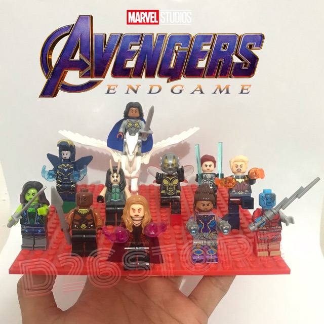 Jual Mainan Lego Mini Figure Marvel Avengers End Game Female Avengers ...