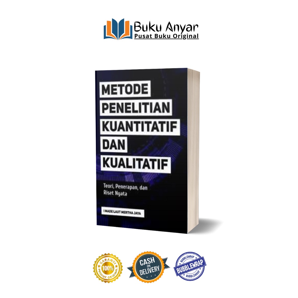 Jual METODE PENELITIAN KUANTITATIF DAN KUALITATIF IMADE LAUT MERTHA ...