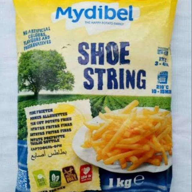 Jual Kentang Mydibel Shoe String 1kg | Shopee Indonesia