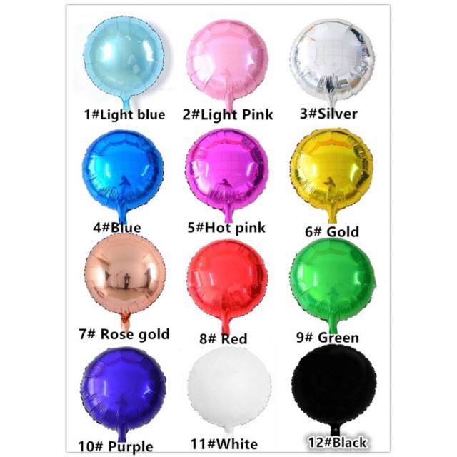 Jual BALON FOIL BULAT | Shopee Indonesia