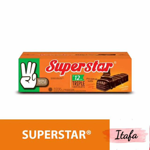 Jual Superstar Triple Chocolate Box 12 Pcs | Shopee Indonesia