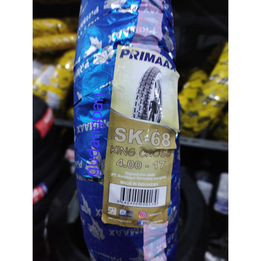 Jual Primaax SK68 400 17 King Cross Ban luar Trail Tubetype Pacul ...