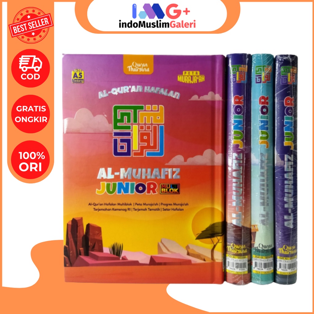 Jual Mushaf Al Muhafiz JUNIOR Al Quran HAFALAN MULTIBLOK & PETA ...