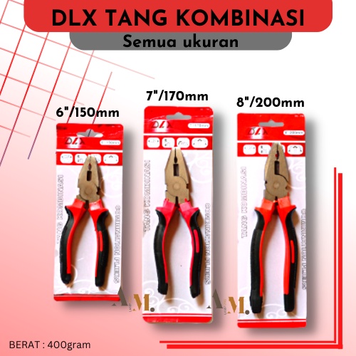 Jual Tang Kombinasi DLX Original Semua Ukuran / Tang Kombinasi 6 ...
