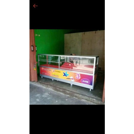 Jual etalase konter HP panjang 1.5m area DIY | Shopee Indonesia