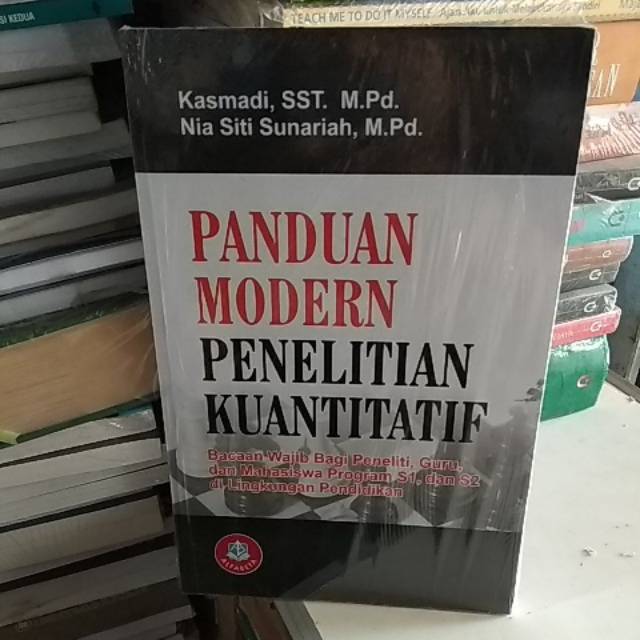 Jual Buku original panduan modern penelitian kuantitatif | Shopee Indonesia Jual Buku original panduan modern penelitian kuantitatif | Shopee Indonesia