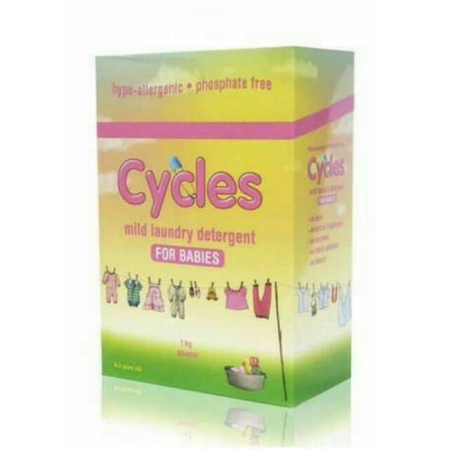 Jual CYCLES DETERGEN BABY 1kg Powder | Shopee Indonesia